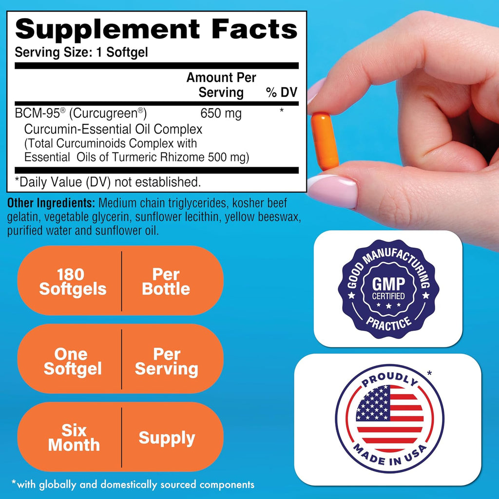natural turmeric & curcumin supplement