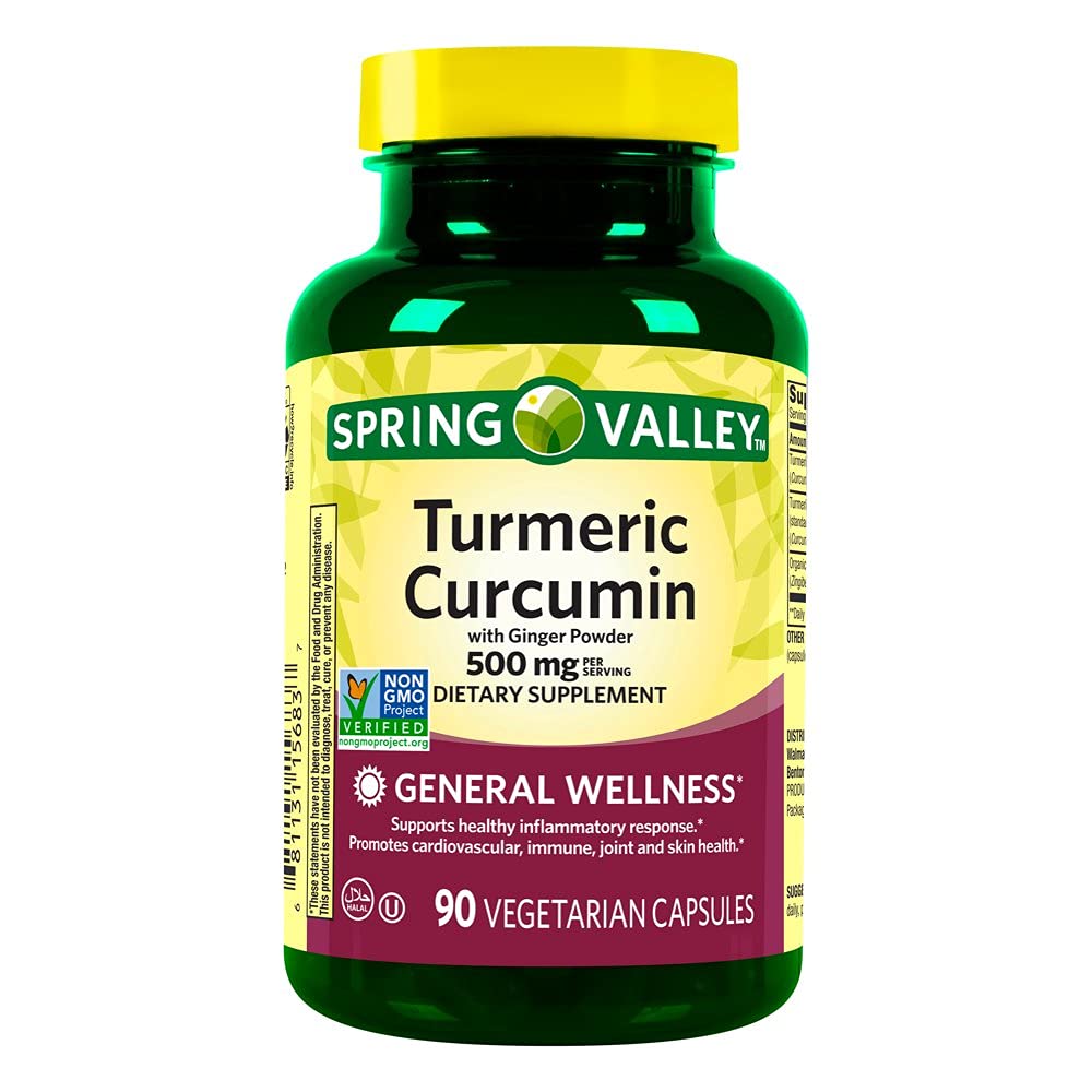 natural turmeric curcumin supplement