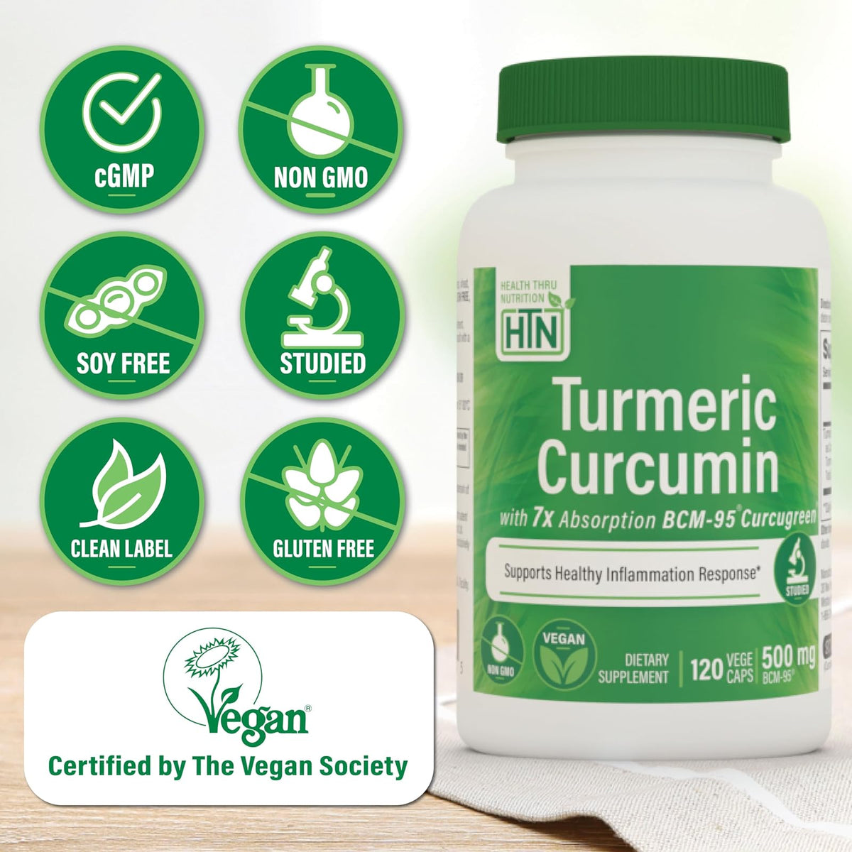natural turmeric curcumin supplement