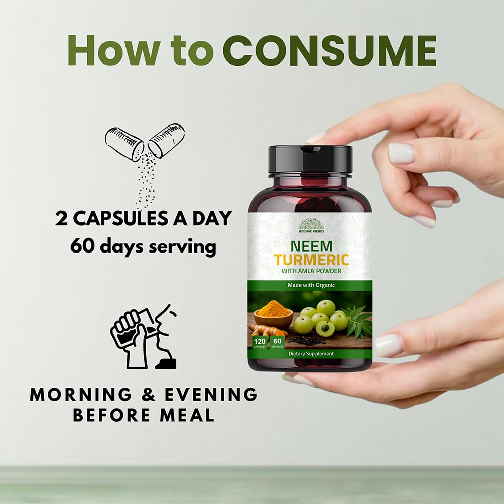 Natural turmeric curcumin supplement