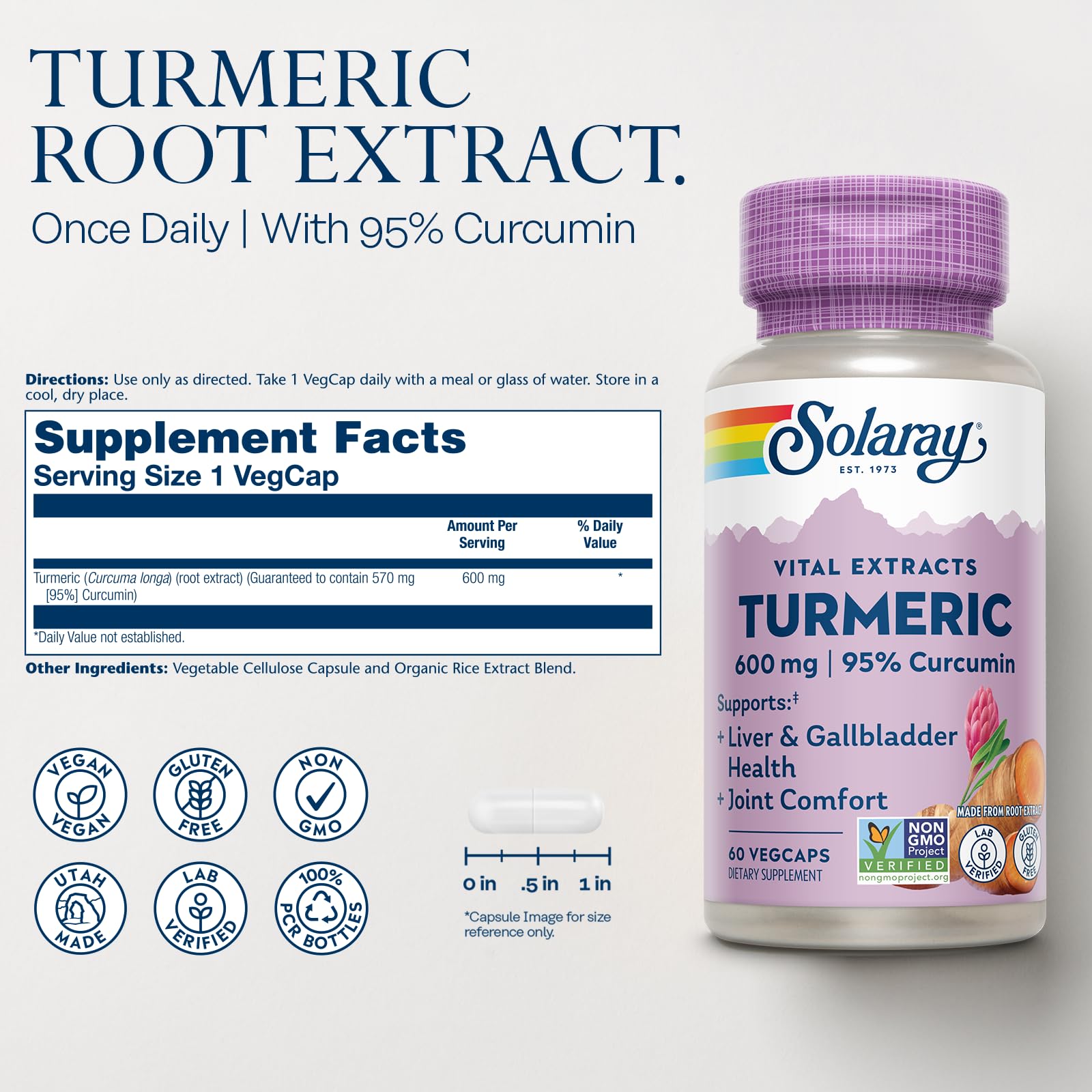natural turmeric curcumin supplement