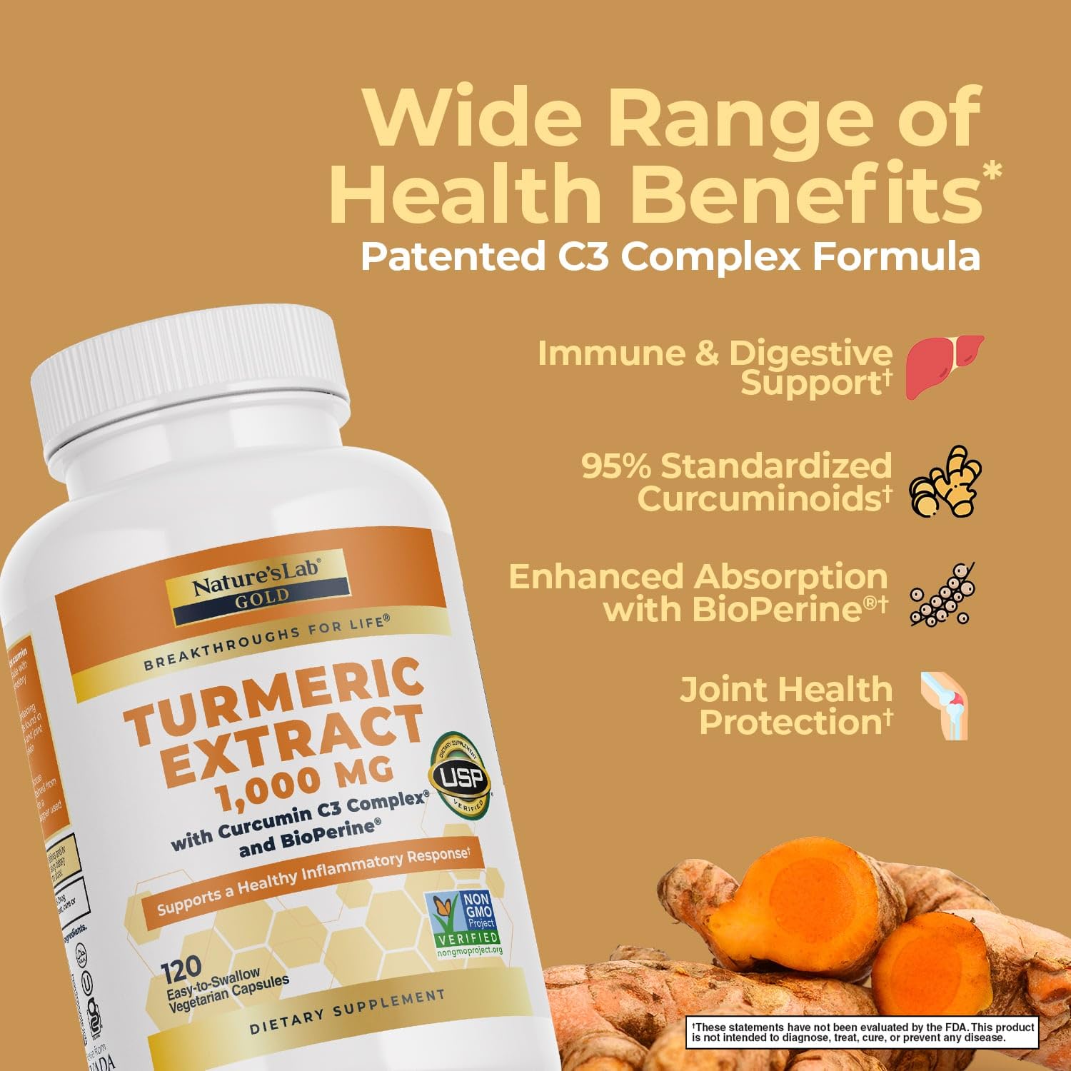 natural turmeric curcumin supplement
