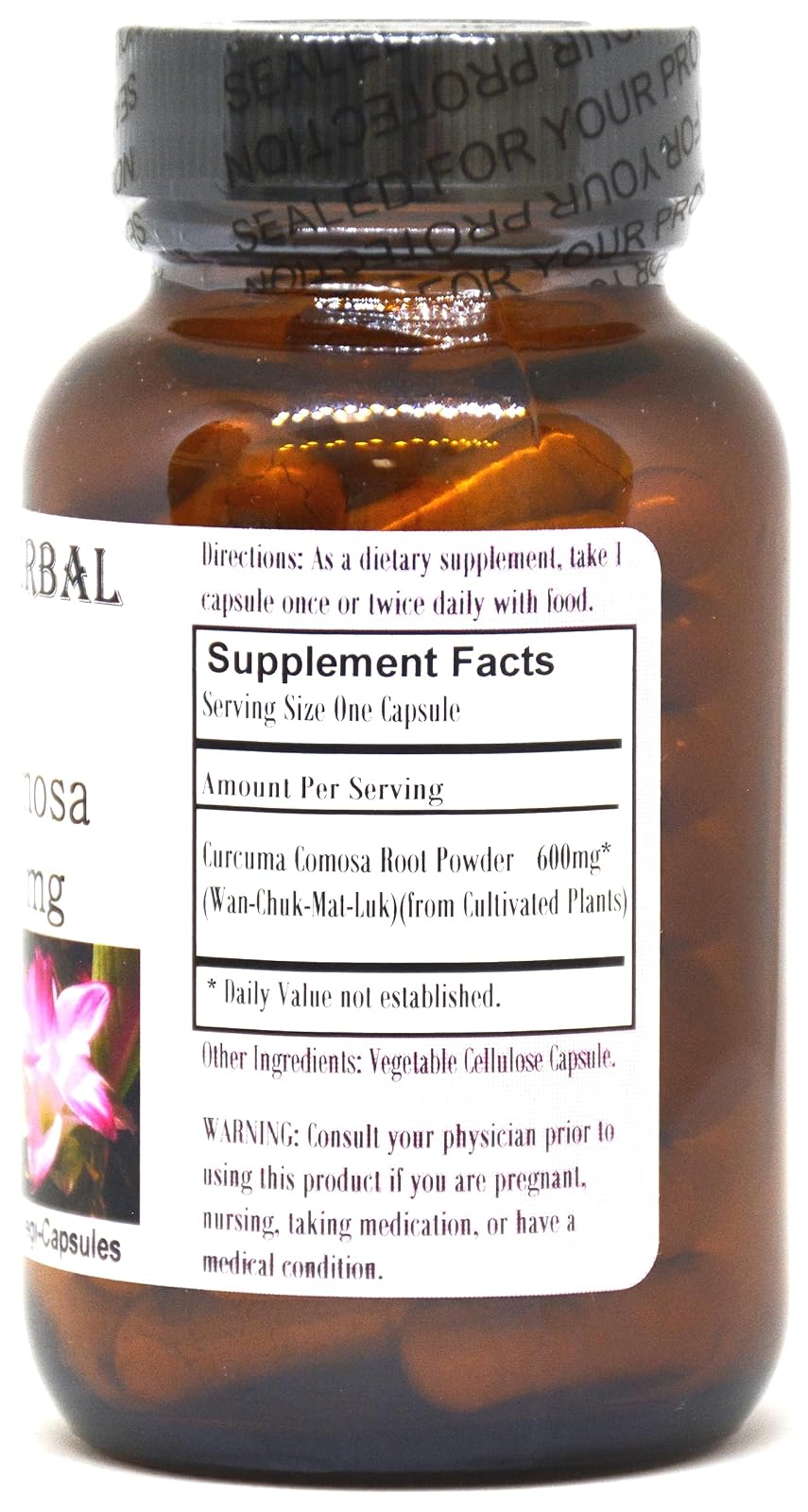 natural turmeric curcumin supplement