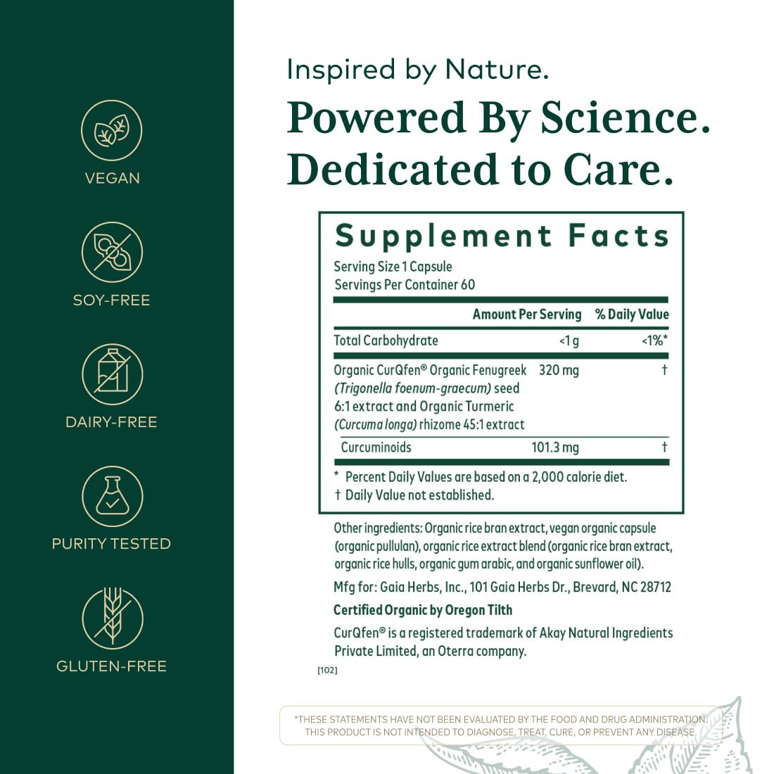 natural turmeric curcumin supplement