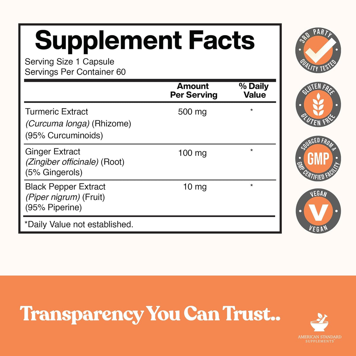natural turmeric curcumin supplement
