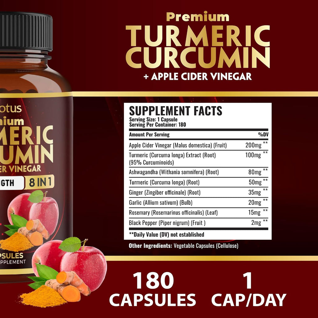 natural turmeric curcumin supplement