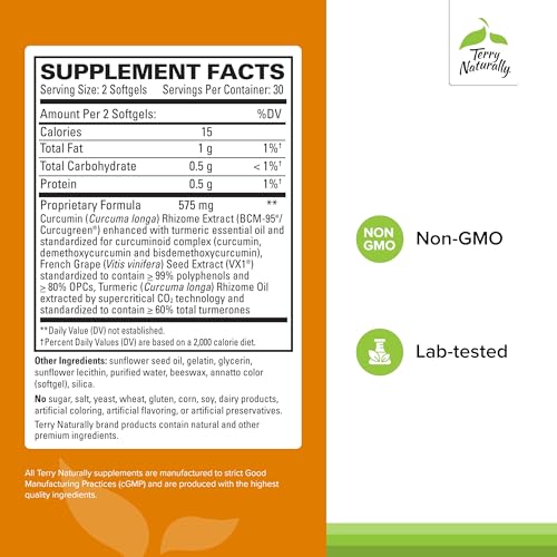 natural turmeric & curcumin supplement