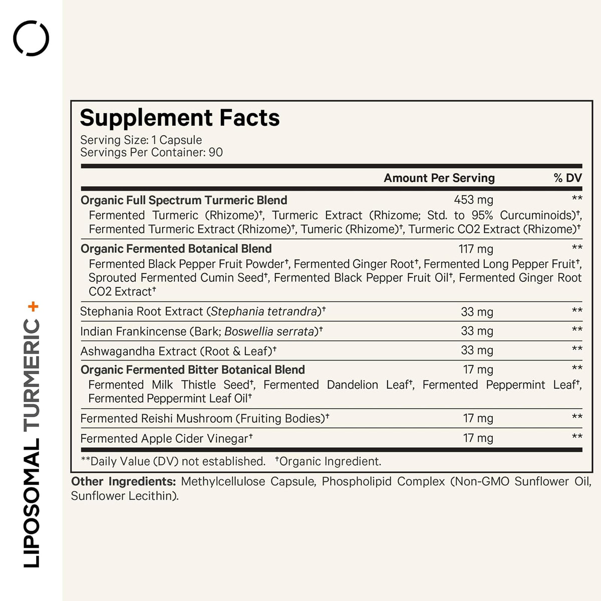 natural turmeric curcumin supplement