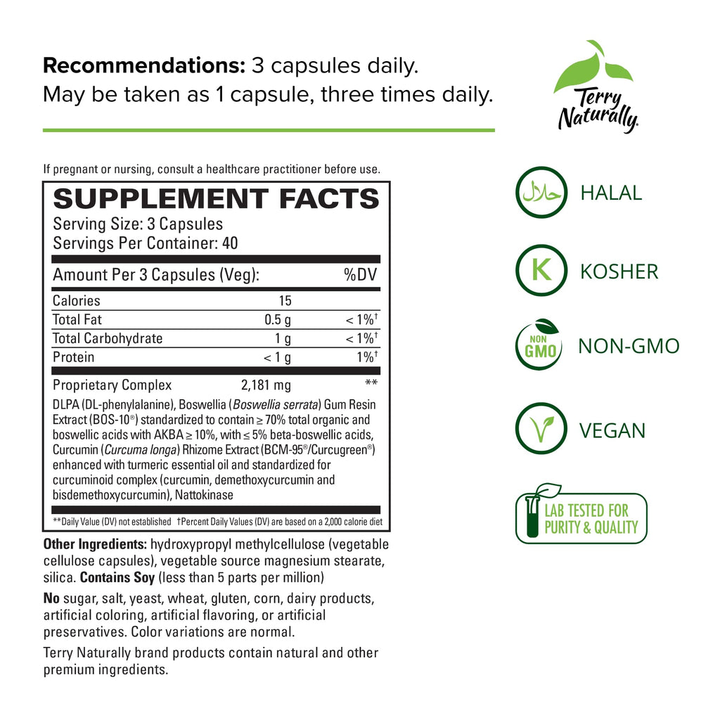Natural turmeric curcumin supplement