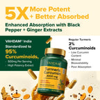 natural turmeric curcumin supplement