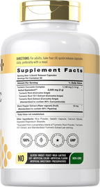 natural turmeric curcumin supplement