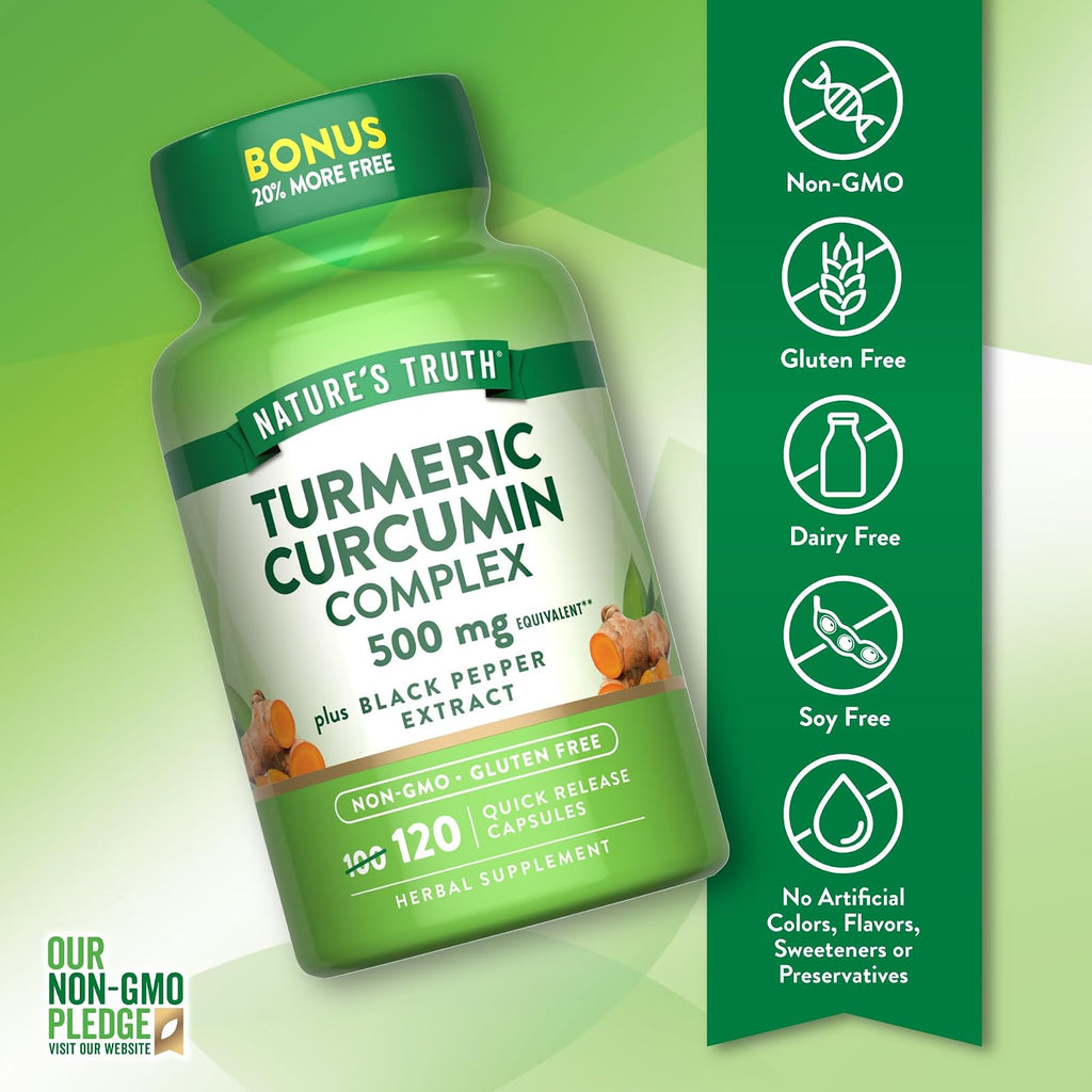 natural turmeric curcumin supplement