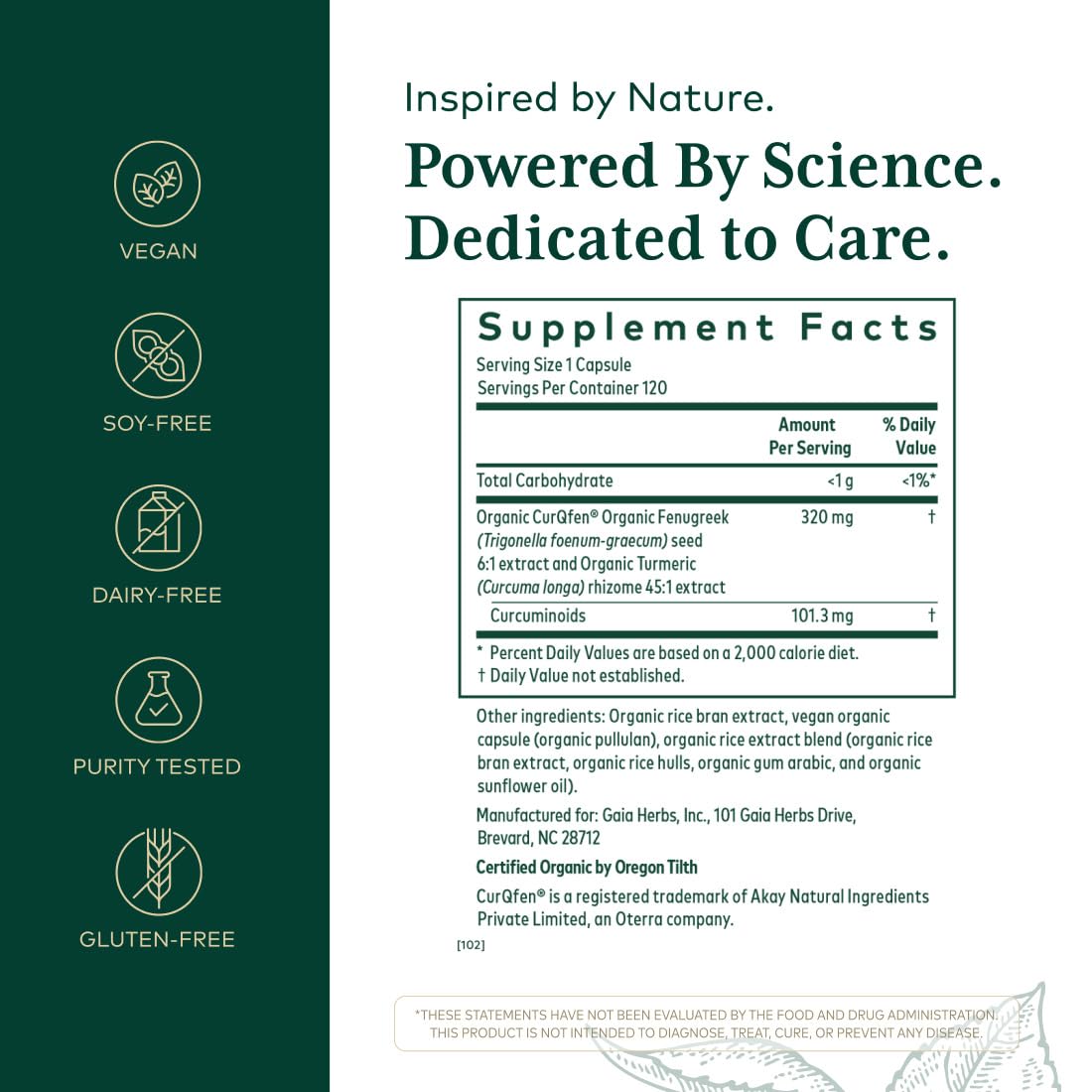 natural turmeric curcumin supplement