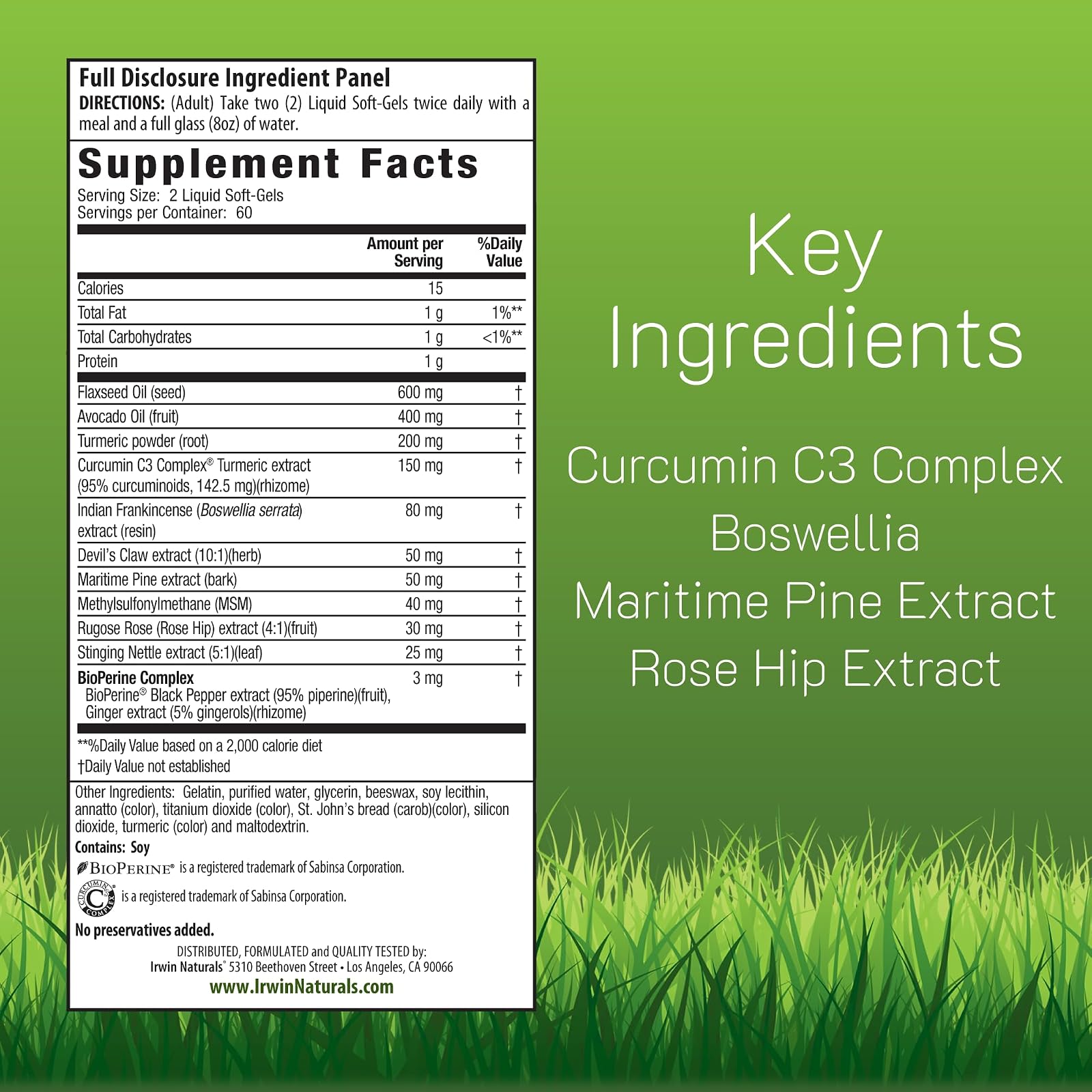 natural turmeric curcumin wellness formula