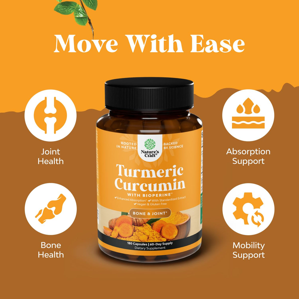 natural turmeric curcumin with black pepper