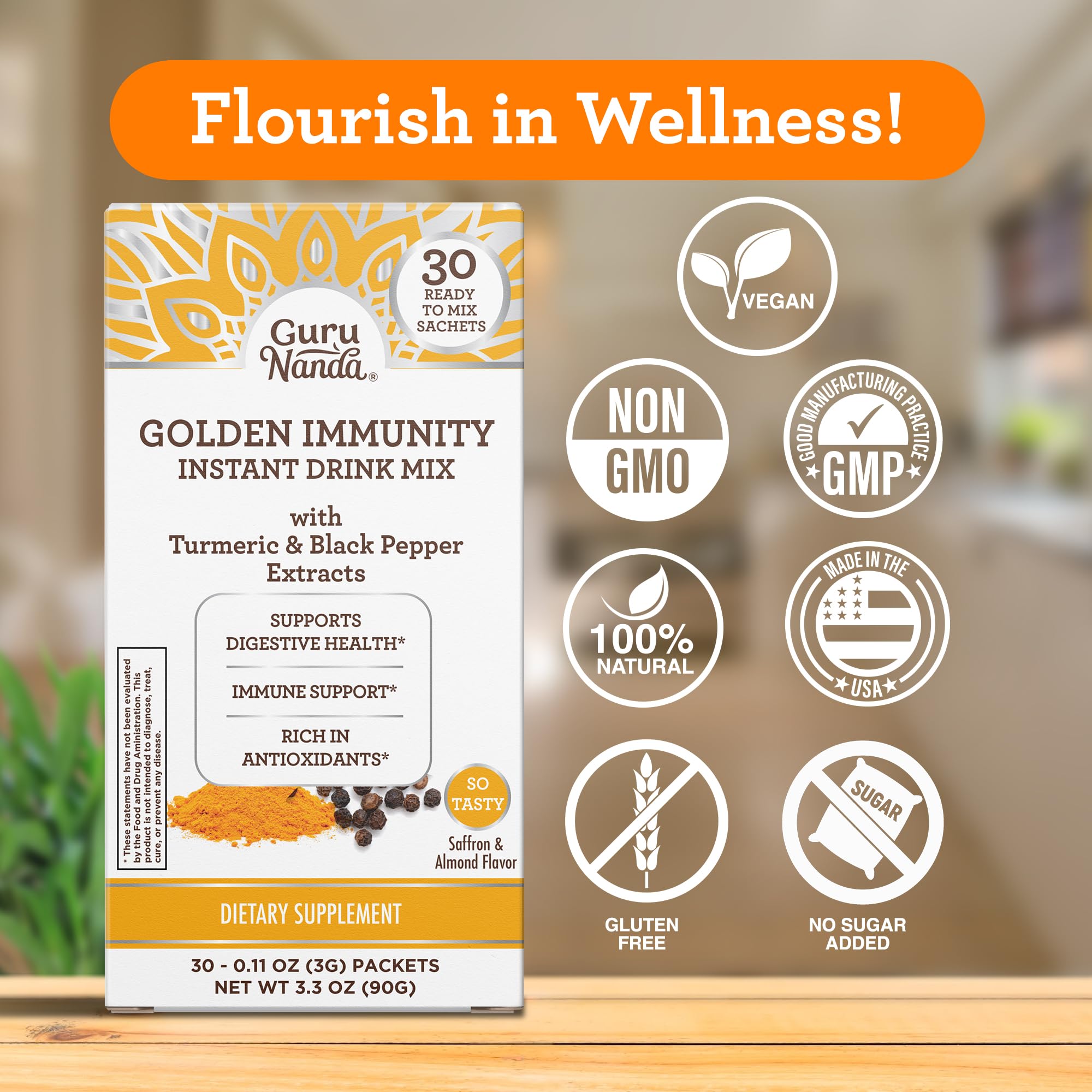 natural turmeric drink for vitality
