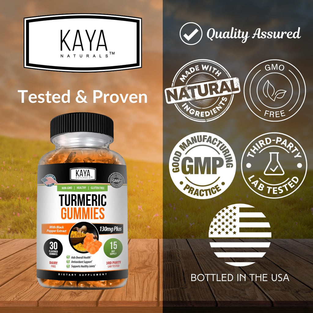 Natural turmeric extract for health benefits