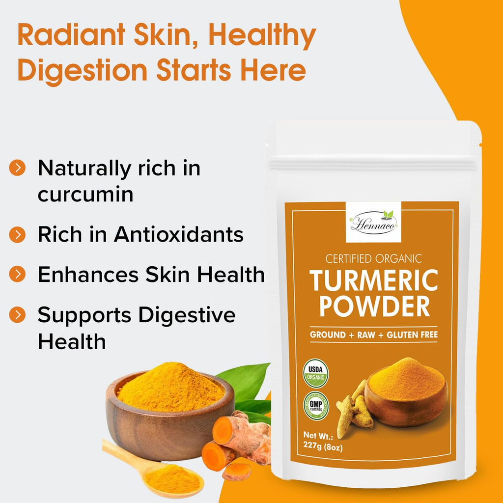 natural turmeric for glowing skin