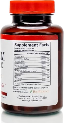Natural turmeric for optimal joint health