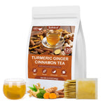 natural turmeric ginger cinnamon tea