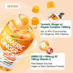 Natural turmeric ginger supplement benefits
