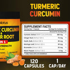natural turmeric ginger supplement