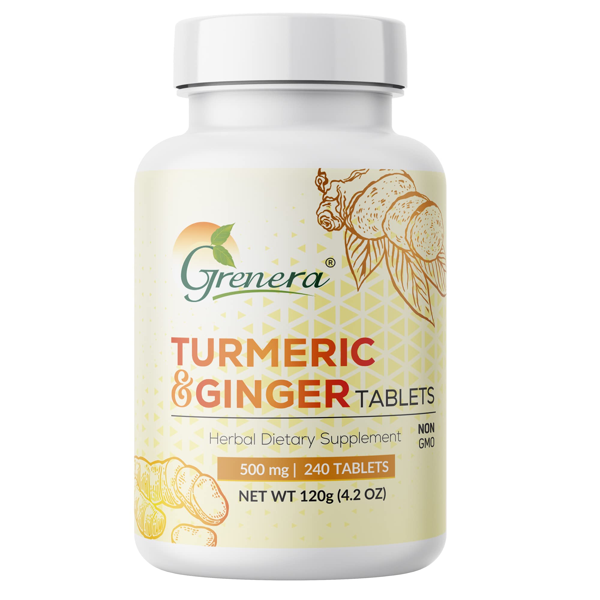 natural turmeric ginger tablets