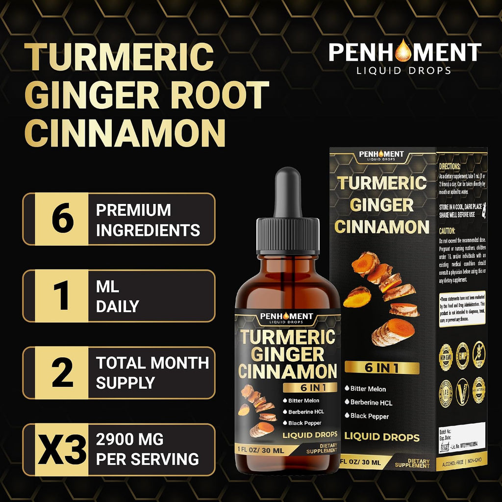 natural turmeric ginger wellness blend