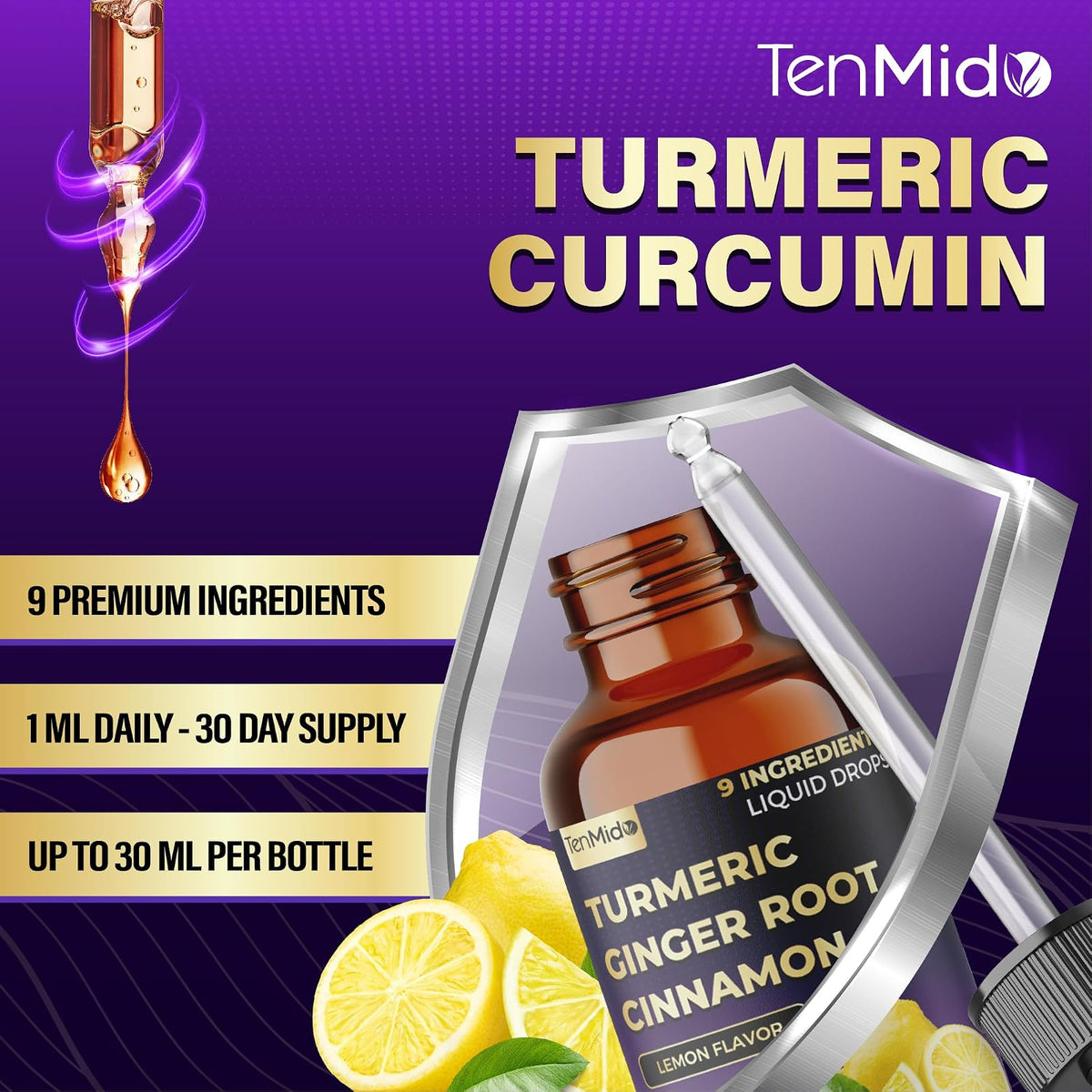 natural turmeric ginger wellness blend