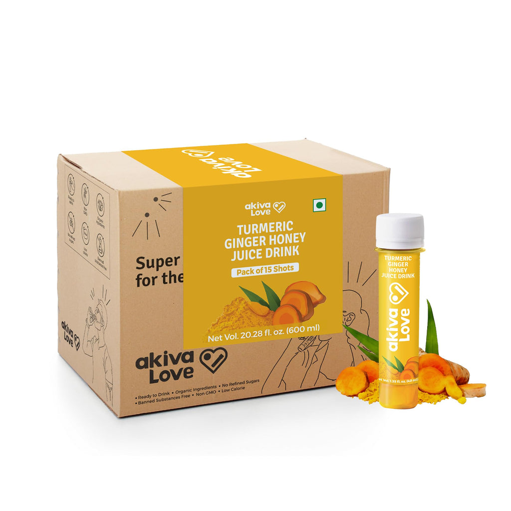 natural turmeric ginger wellness booster