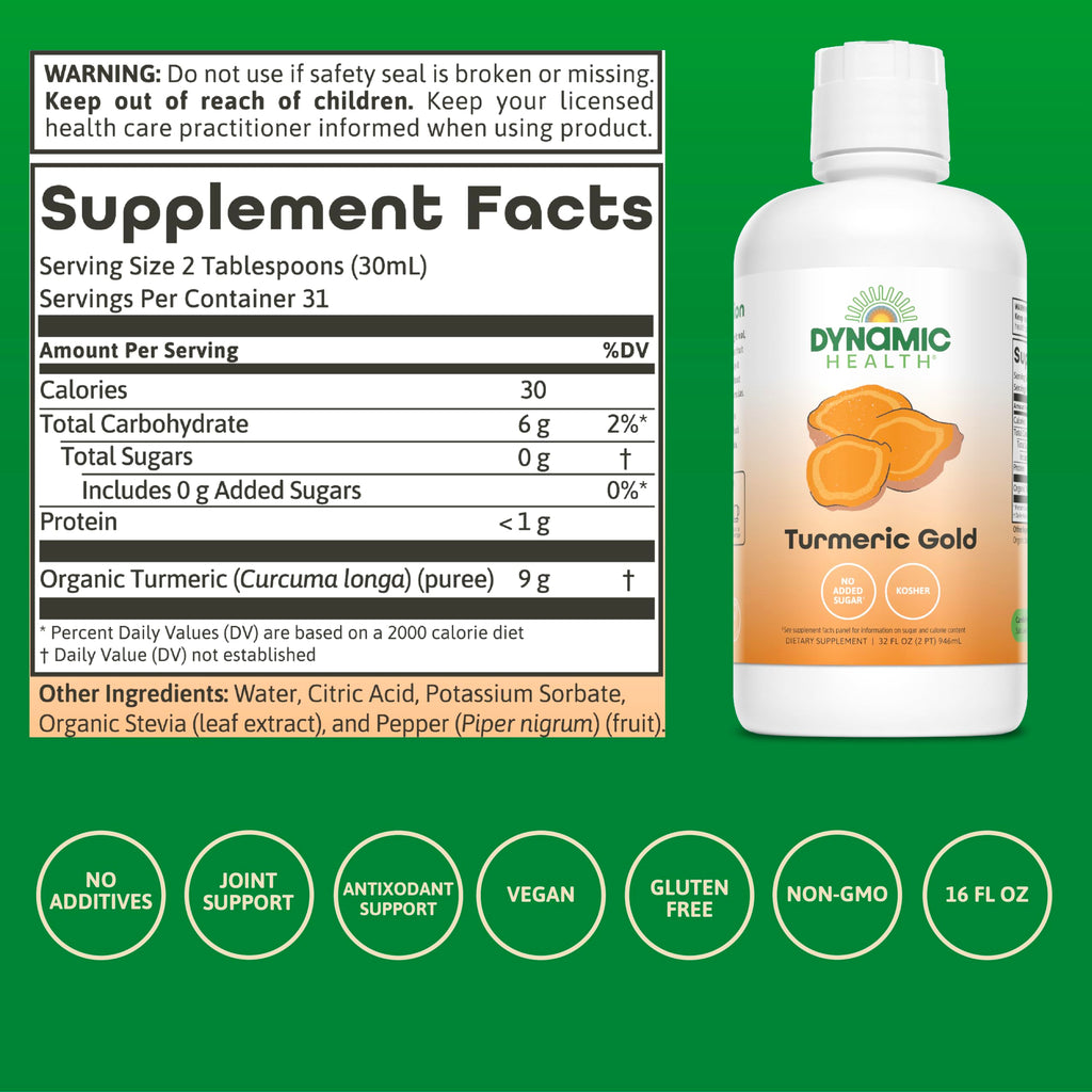 Natural turmeric juice for daily use