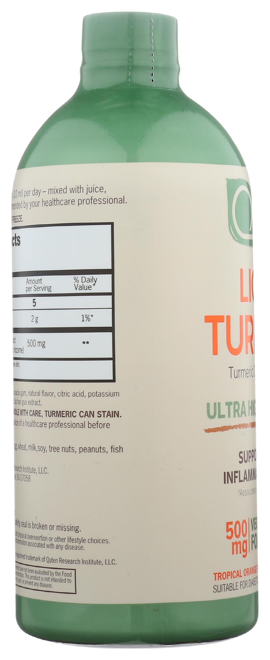 natural turmeric liquid for vitality