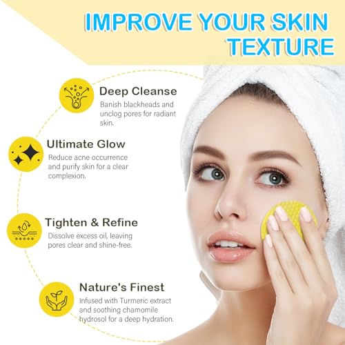natural turmeric pads for daily skincare