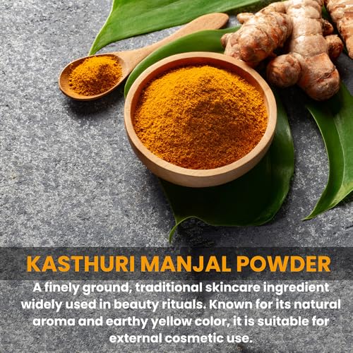 Natural turmeric powder for face