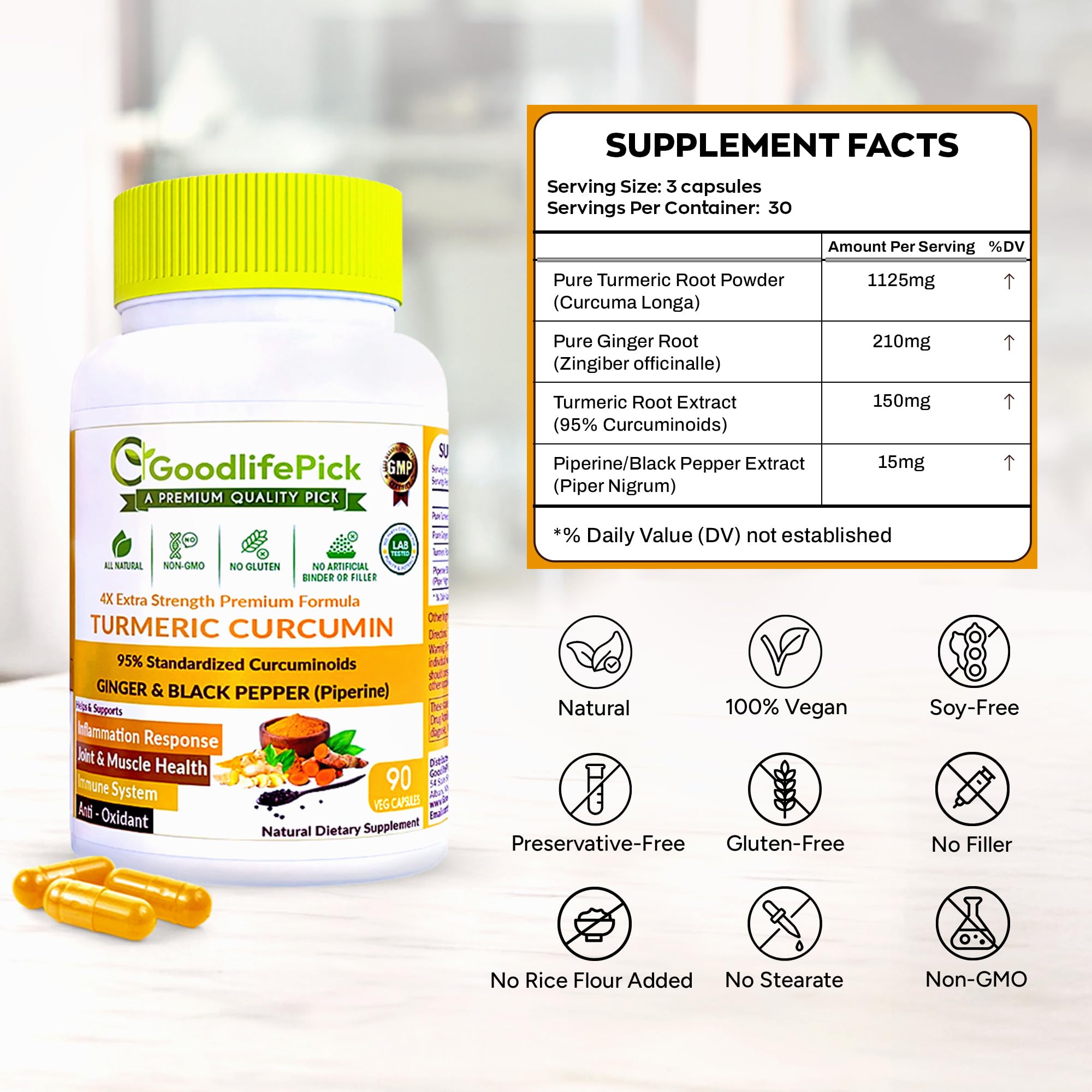 natural turmeric supplement for immunity