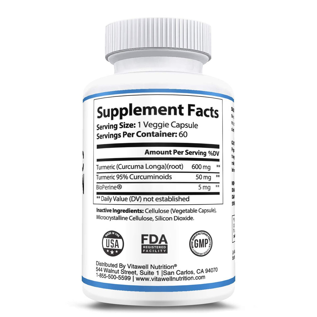 natural turmeric supplement for inflammation relief