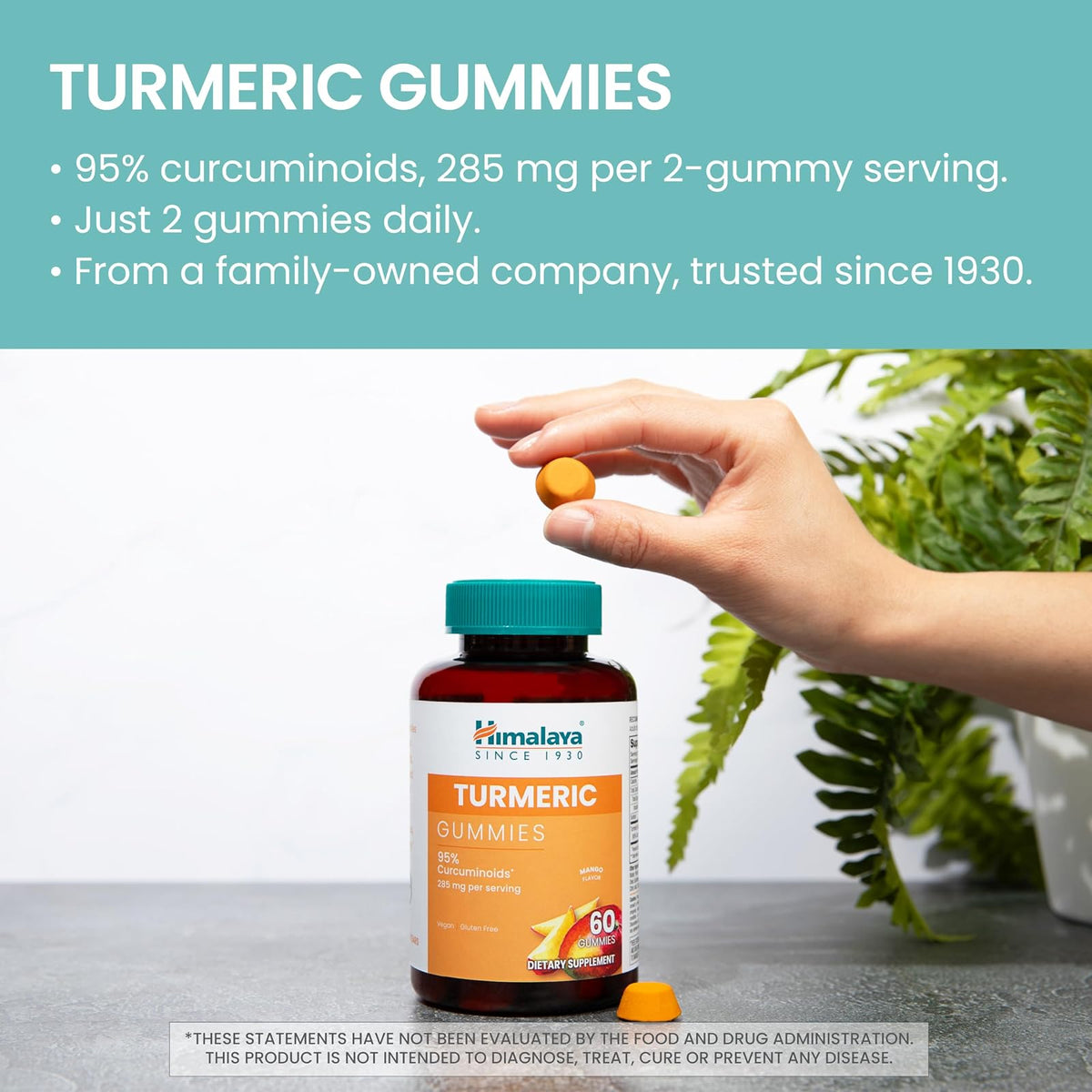 Natural turmeric supplement for inflammation