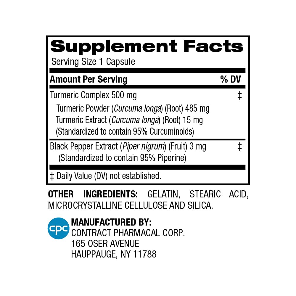 natural turmeric supplement for inflammation
