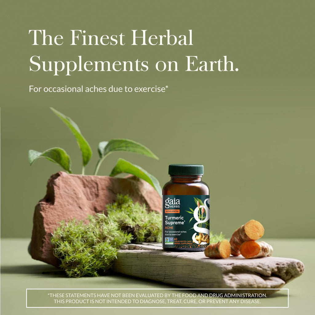 Natural turmeric supplement for inflammation
