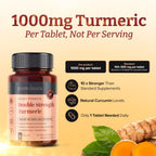 Natural turmeric supplement for joint health
