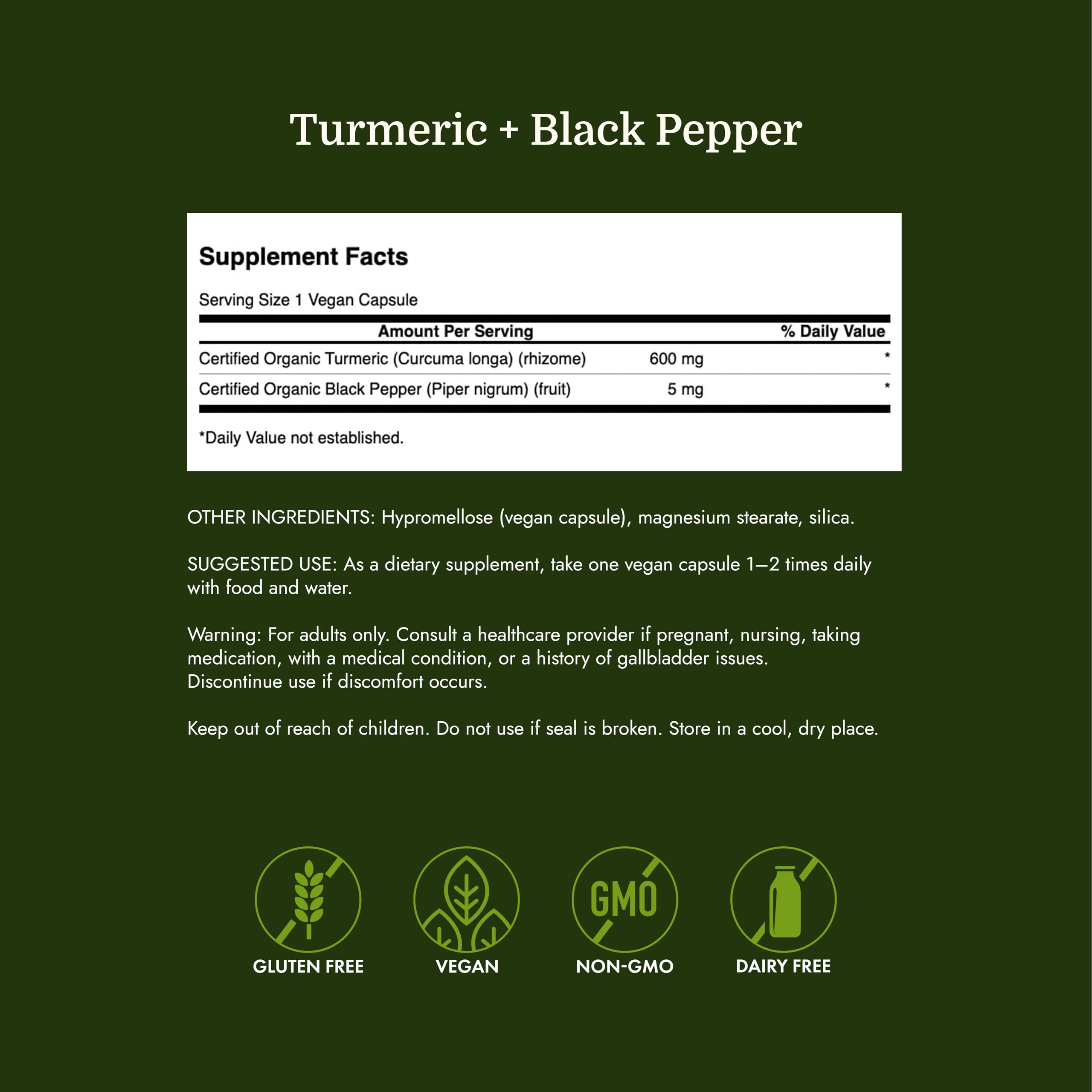 natural turmeric supplement for vitality
