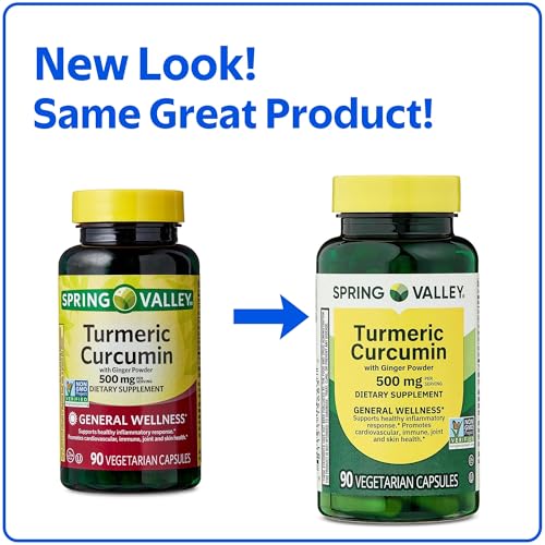 Natural turmeric supplement for vitality