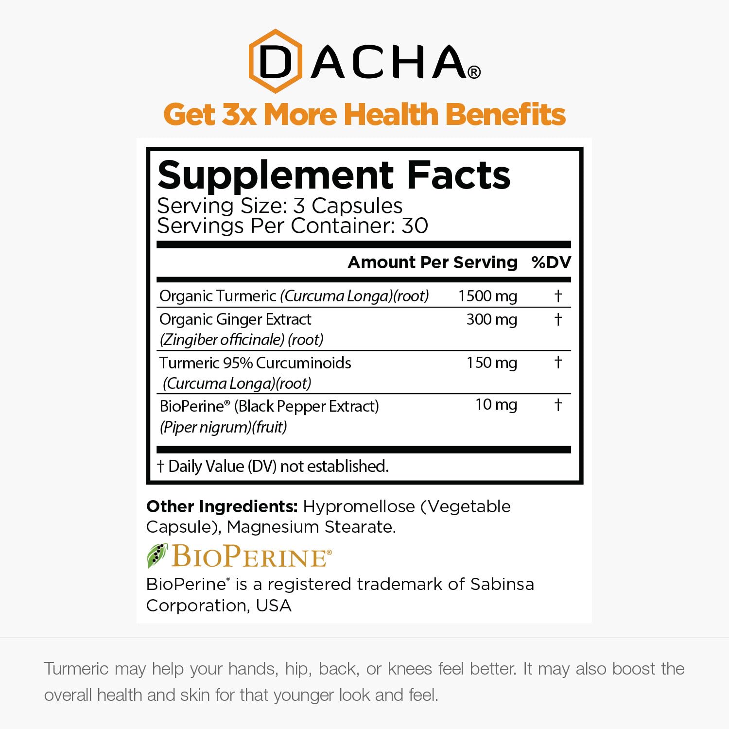 natural turmeric supplement for wellness
