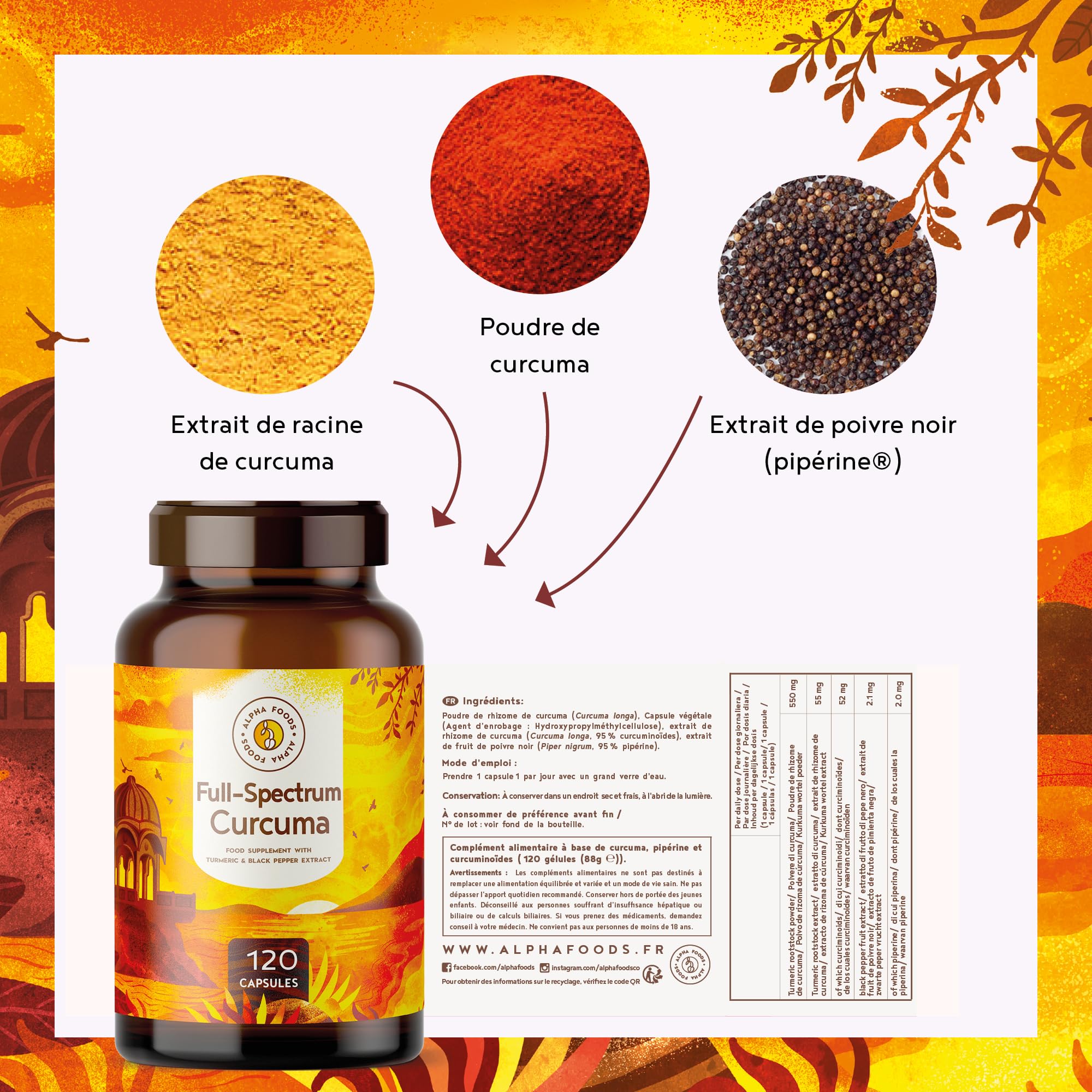 natural turmeric supplement for wellness