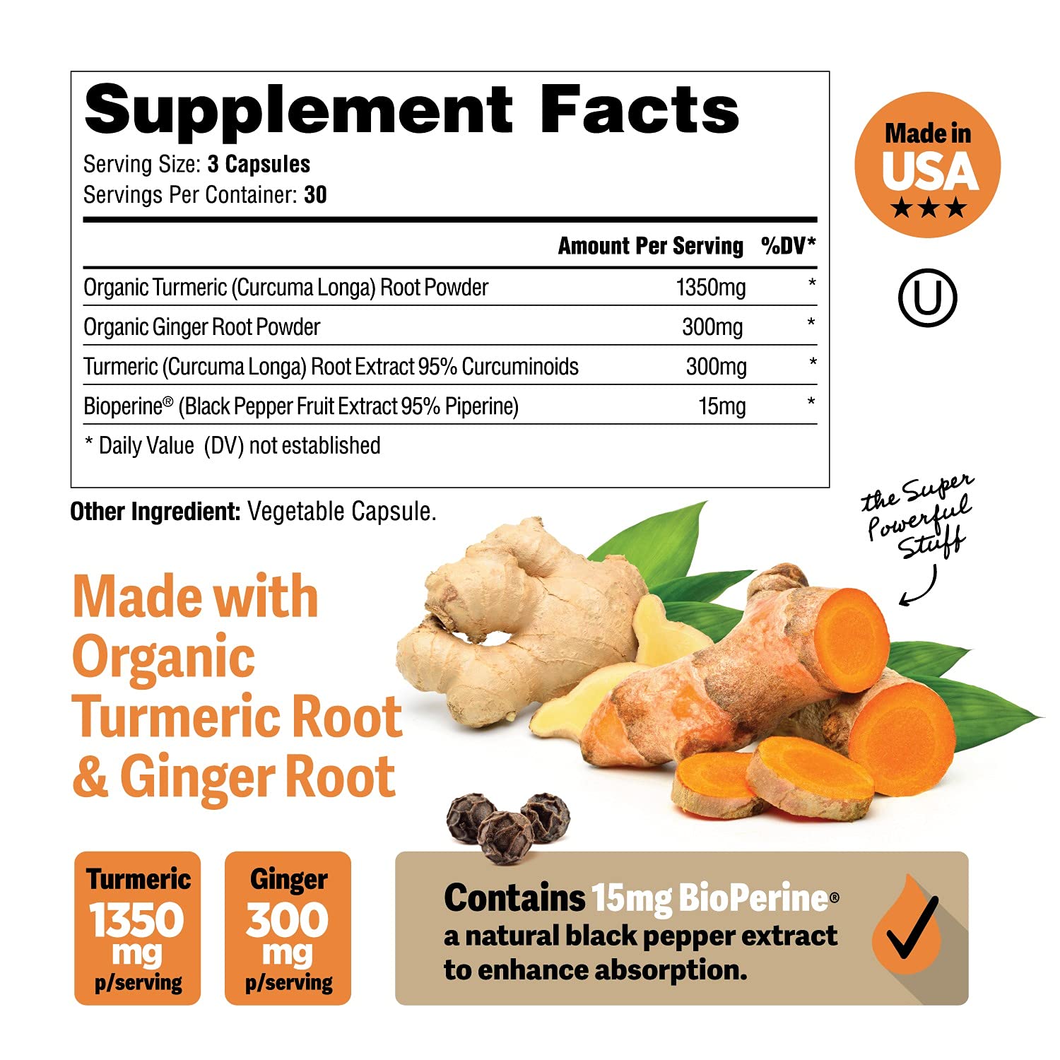 natural turmeric supplement for wellness