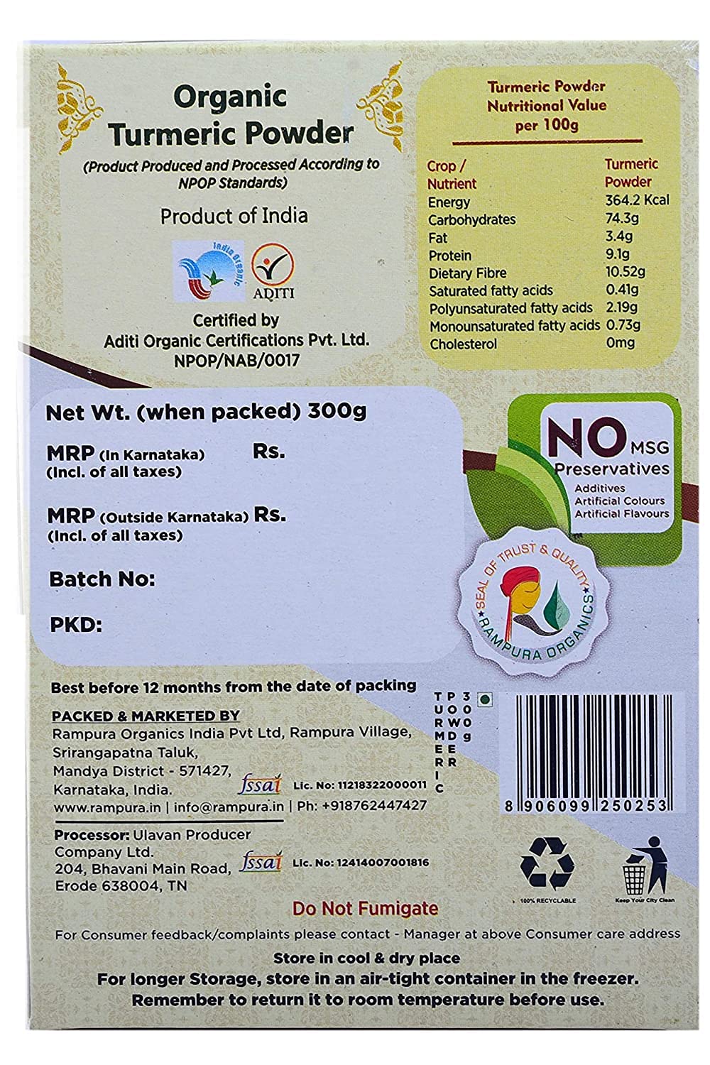 natural turmeric supplement for wellness