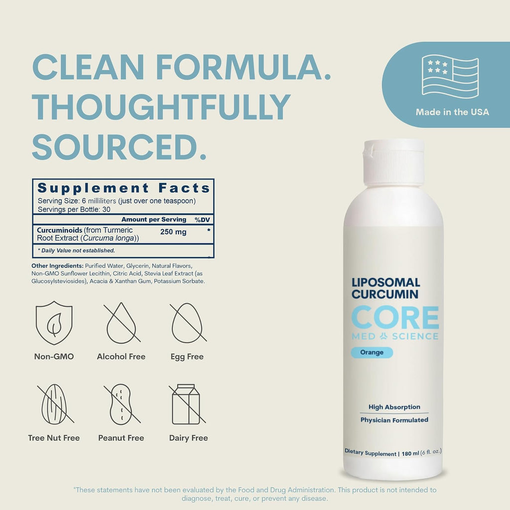 Natural turmeric supplement for wellness