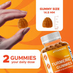 Natural turmeric tea alternative gummies
