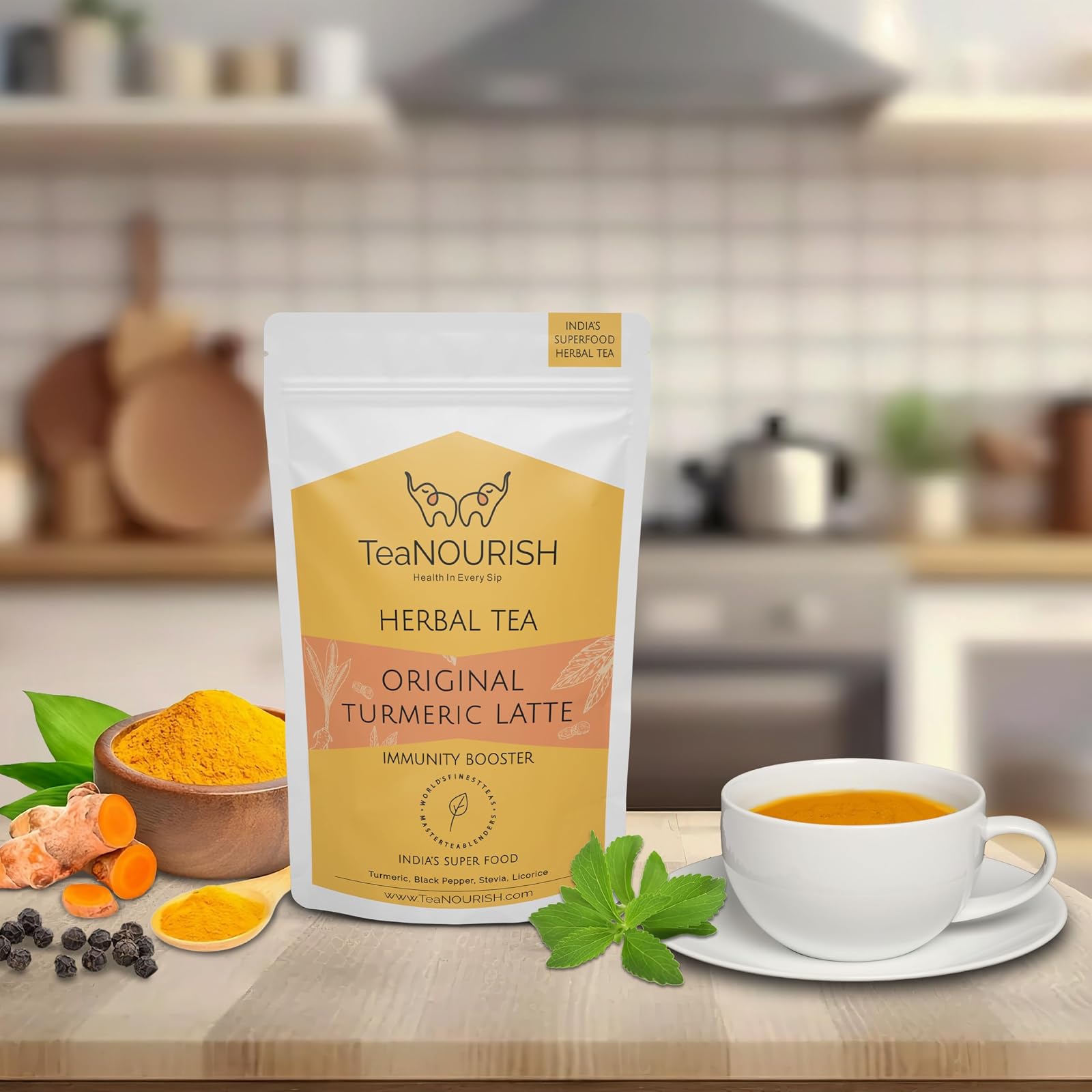 natural turmeric tea blend