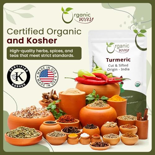 Natural turmeric tea for wellness